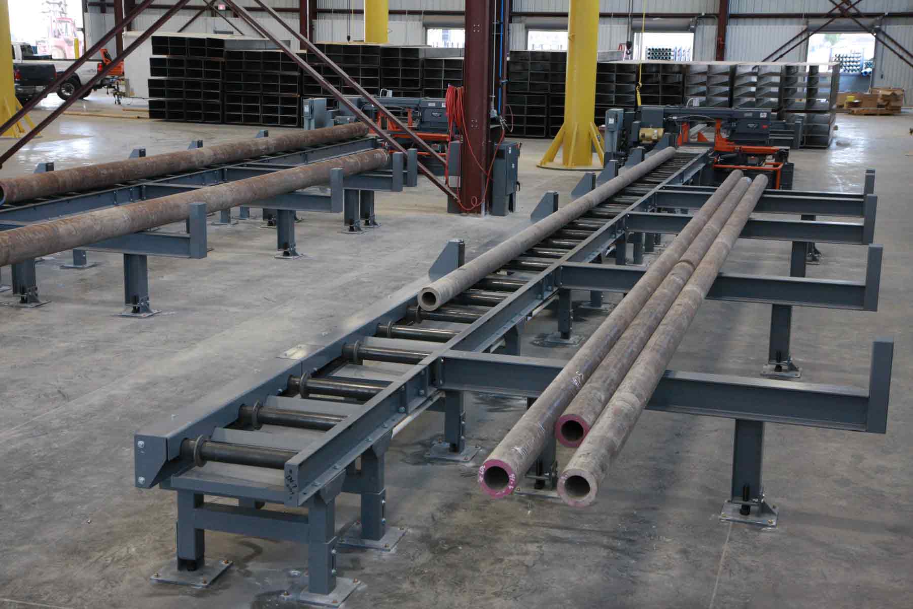 Roller Conveyor Tables - Powered & Gravity Roller Conveyors