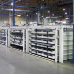 Roll-Out Sheet Metal Racks - Roll Out Racks for Flat Metal Storage ...