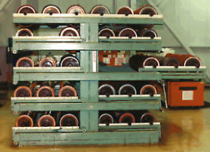 SpaceSaver Cantilever Racks for Printer - Steel Storage Systems, Inc.