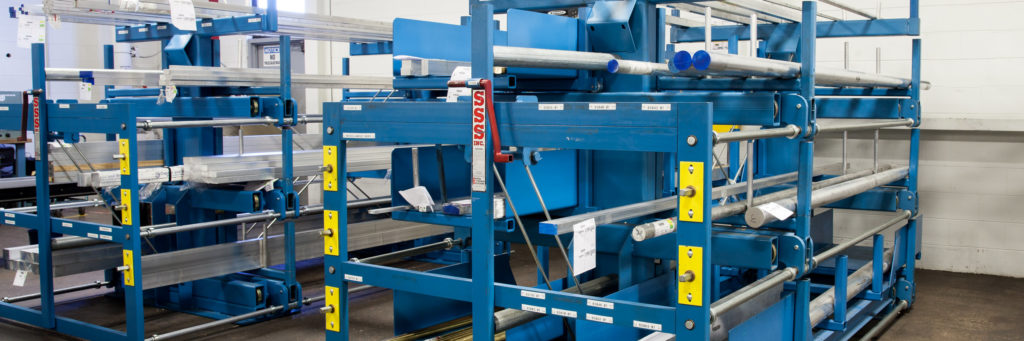 Roll-Out Cantilever Rack - Industrial Racking Systems - SpaceSaver Racks