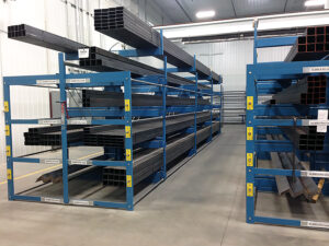 Custom SpaceSaver Cantilever Storage Racks for Sale